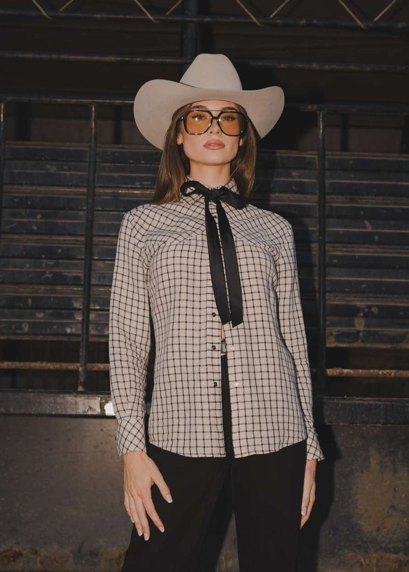 Milton Menasco | Colt Check Western Shirt– Street and Saddle